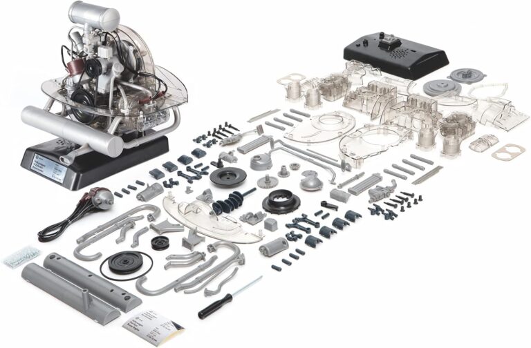 1:4 Scale! A VW Bus Flat-Four Boxer Engine Kit