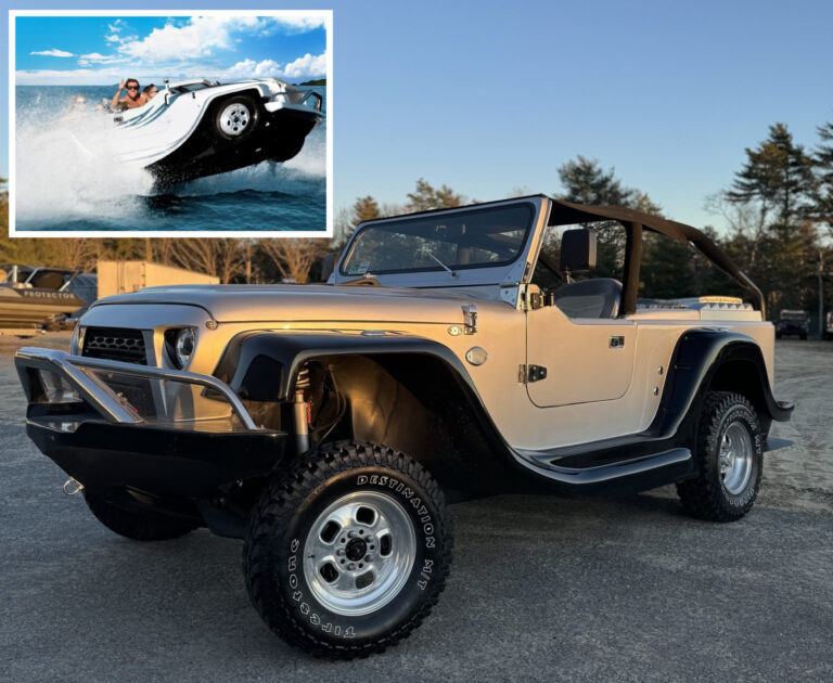 The Amphibious WaterCar Panther – So Fast It Can Tow A Waterskier