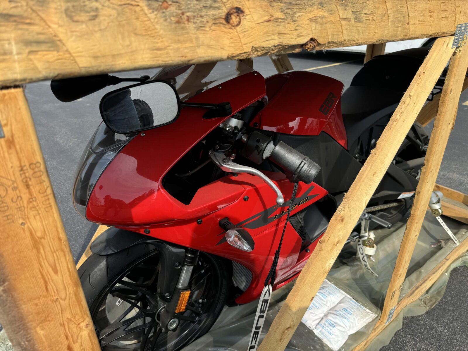 Still In the Factory Crate: A Rare American-Built EBR 1190RX