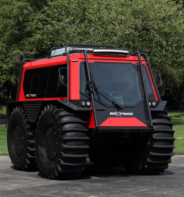 For Sale: A Canadian Fat Truck – It Can Drive On Water (And Land)