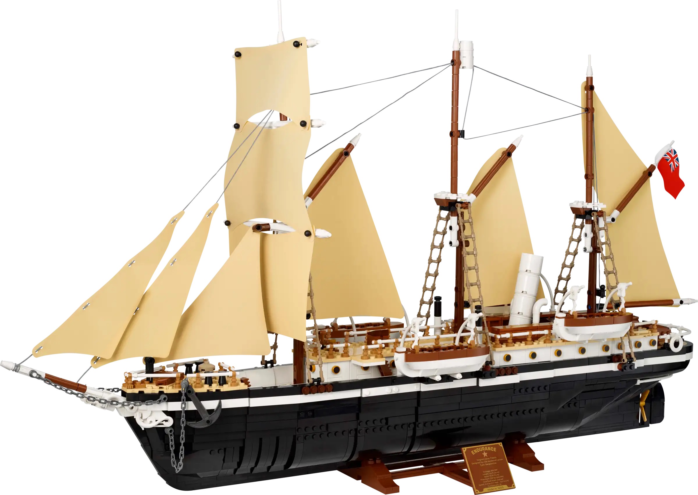 Lego Icons: The Endurance – A 3011 Piece Kit Of Sir Ernest Shackleton's ...