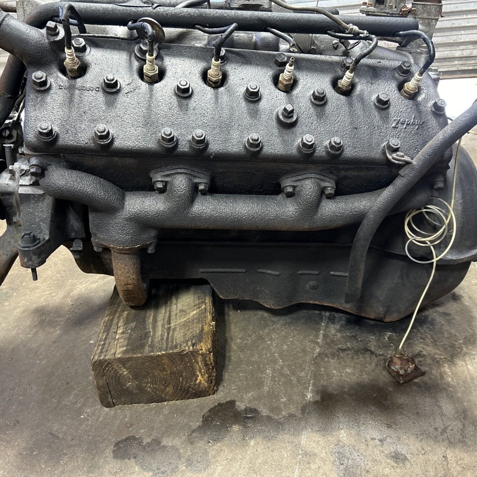 For Sale: A Rare Lincoln-Zephyr V12 Engine