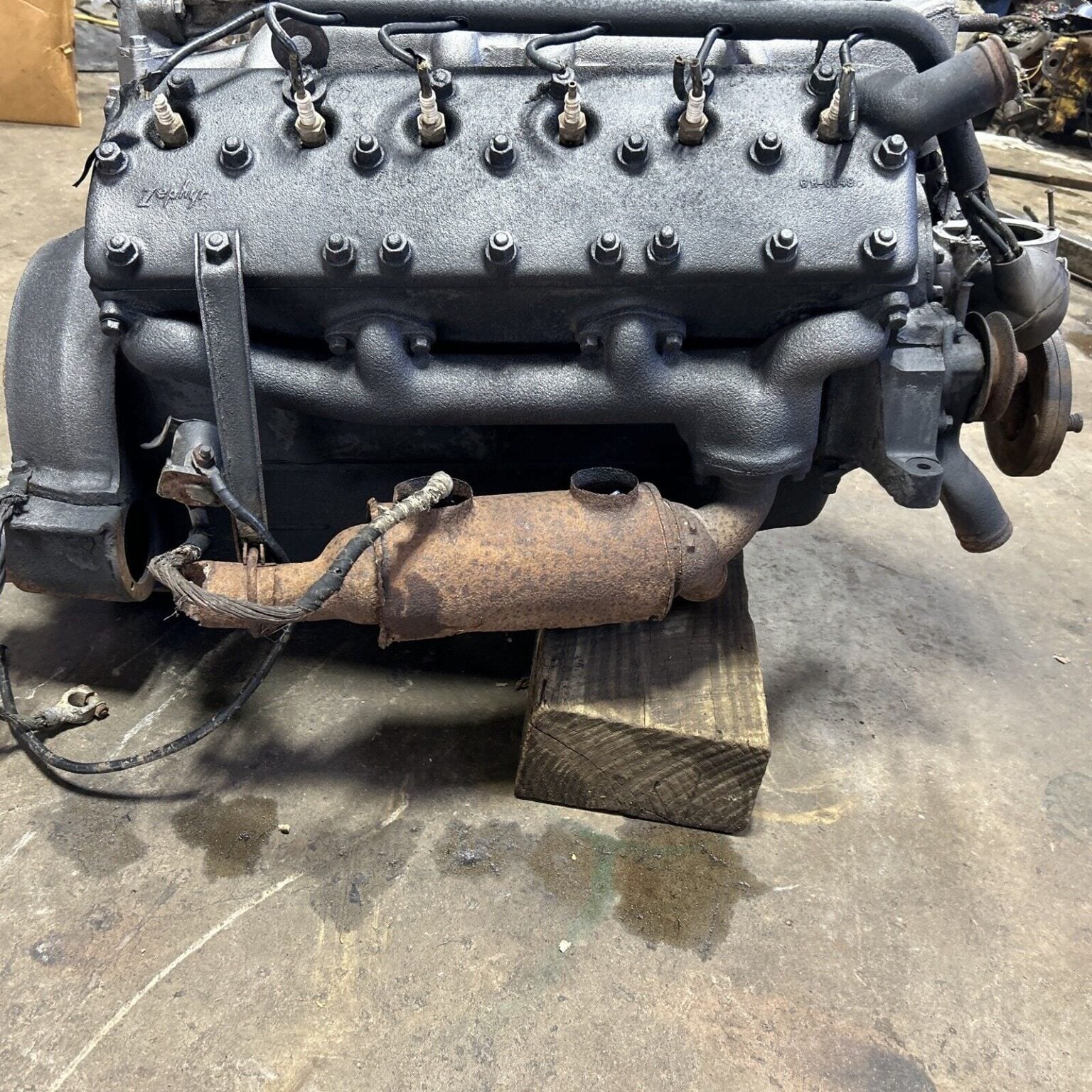 For Sale: A Rare Lincoln-Zephyr V12 Engine