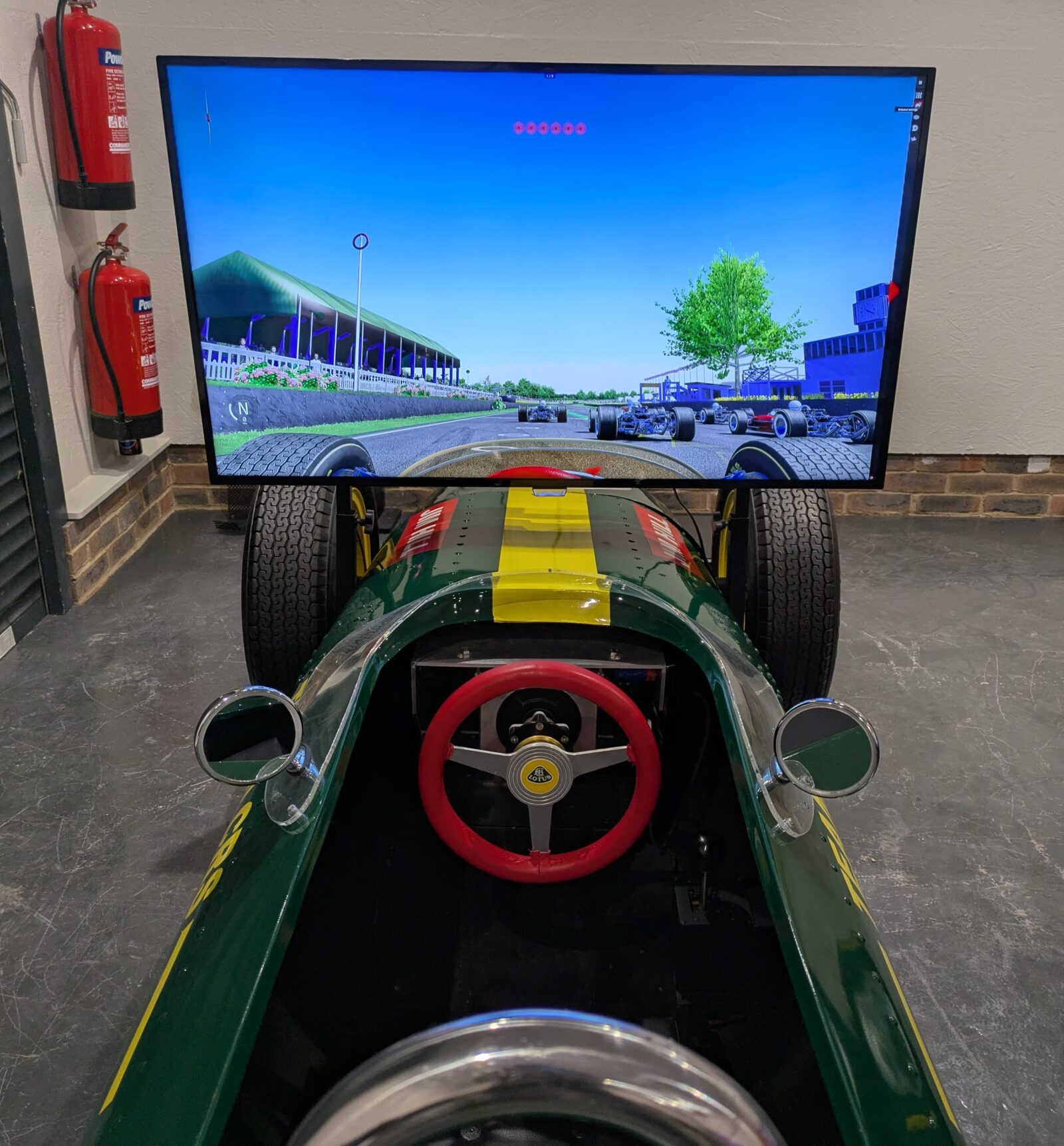 For Sale: A 1:1 Scale 1967 Lotus 49 Formula 1 Simulator