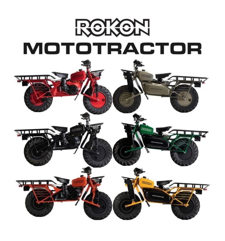 The Rokon Mototractor: A Two-Wheel Drive Motorcycle Made In The USA
