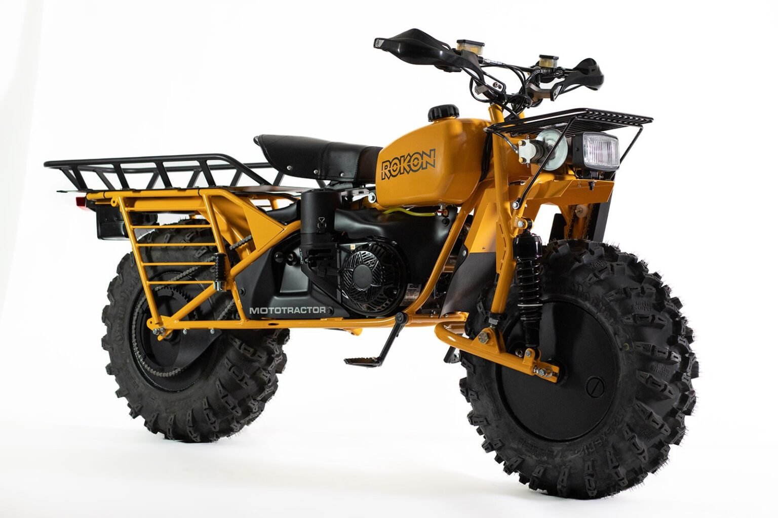 The Rokon Mototractor: A Two-Wheel Drive Motorcycle Made In The USA