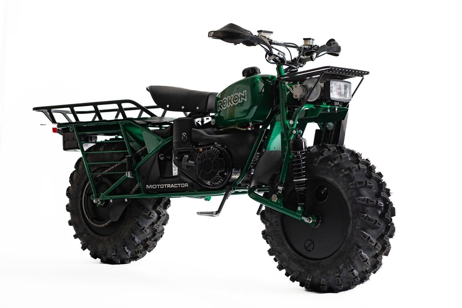 The Rokon Mototractor: A Two-Wheel Drive Motorcycle Made In The USA