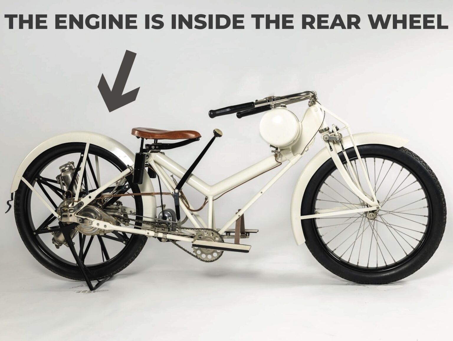 The 1915 Williams Clady: Powered By A Radial Engine In The Rear Wheel