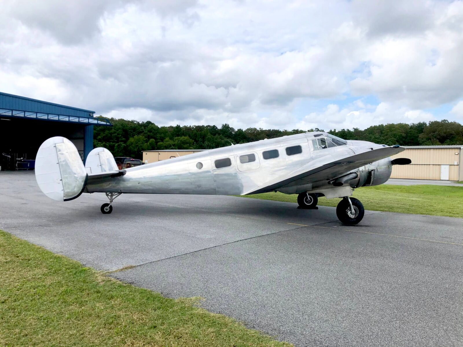There's An Airworthy WW2-Era Beech C-45 "Expeditor" For Sale