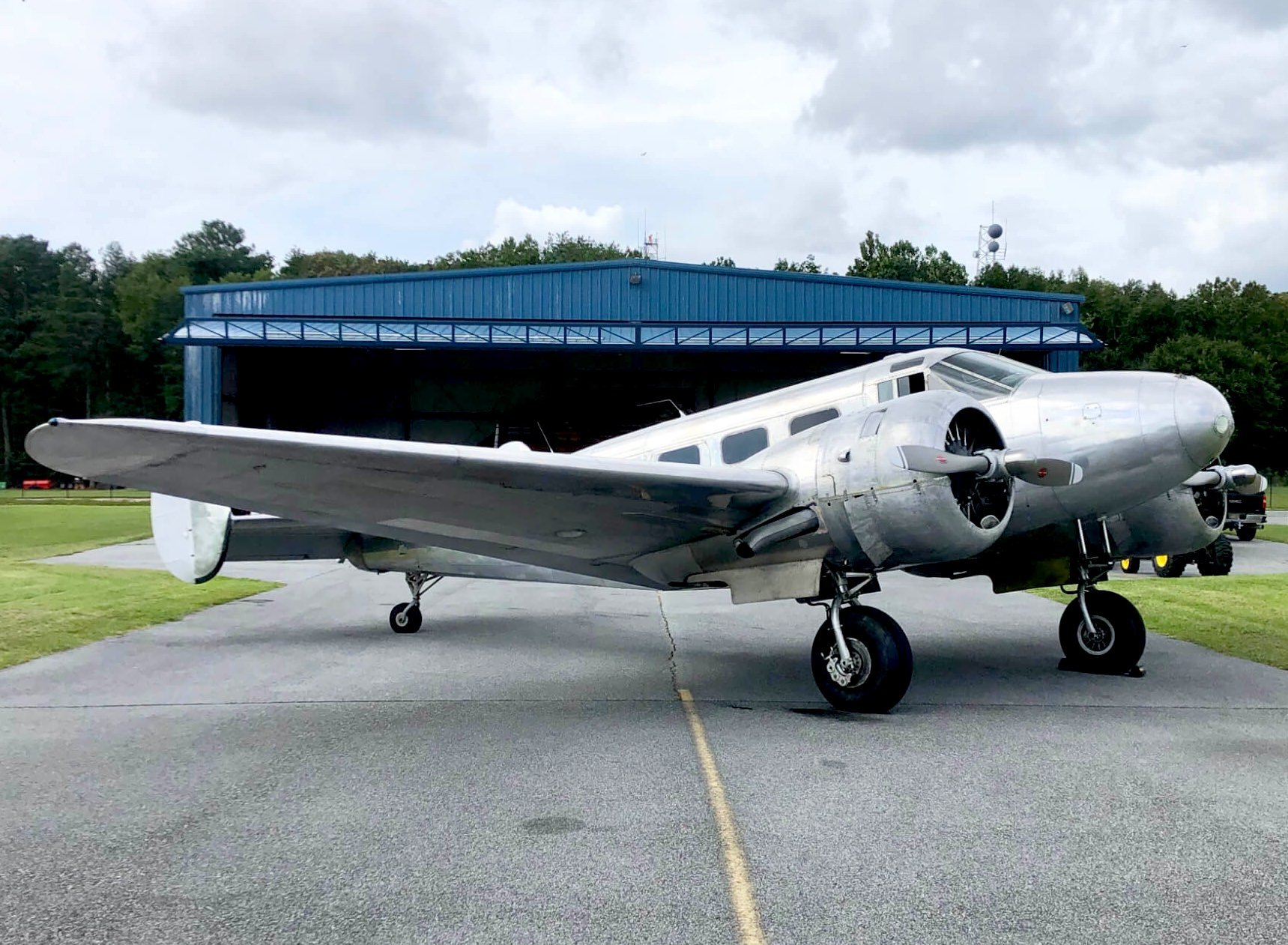 There's An Airworthy WW2-Era Beech C-45 "Expeditor" For Sale