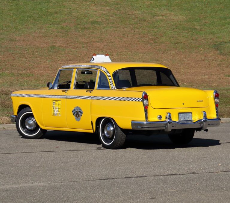 For Sale: A 1970 Checker Marathon "Taxi"