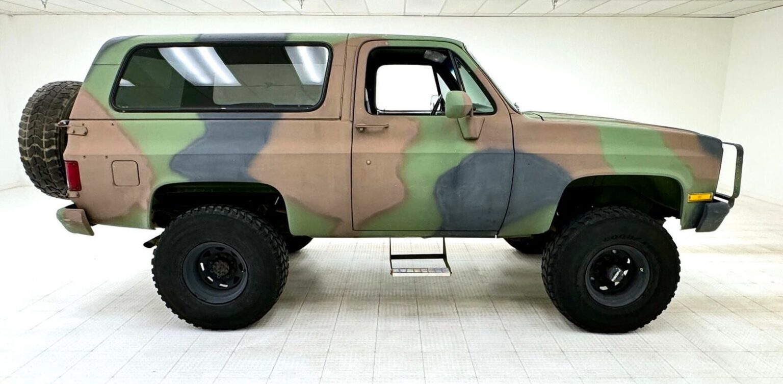 6.2 Liter Diesel V8! An Ex-US Military 1986 Chevrolet Blazer