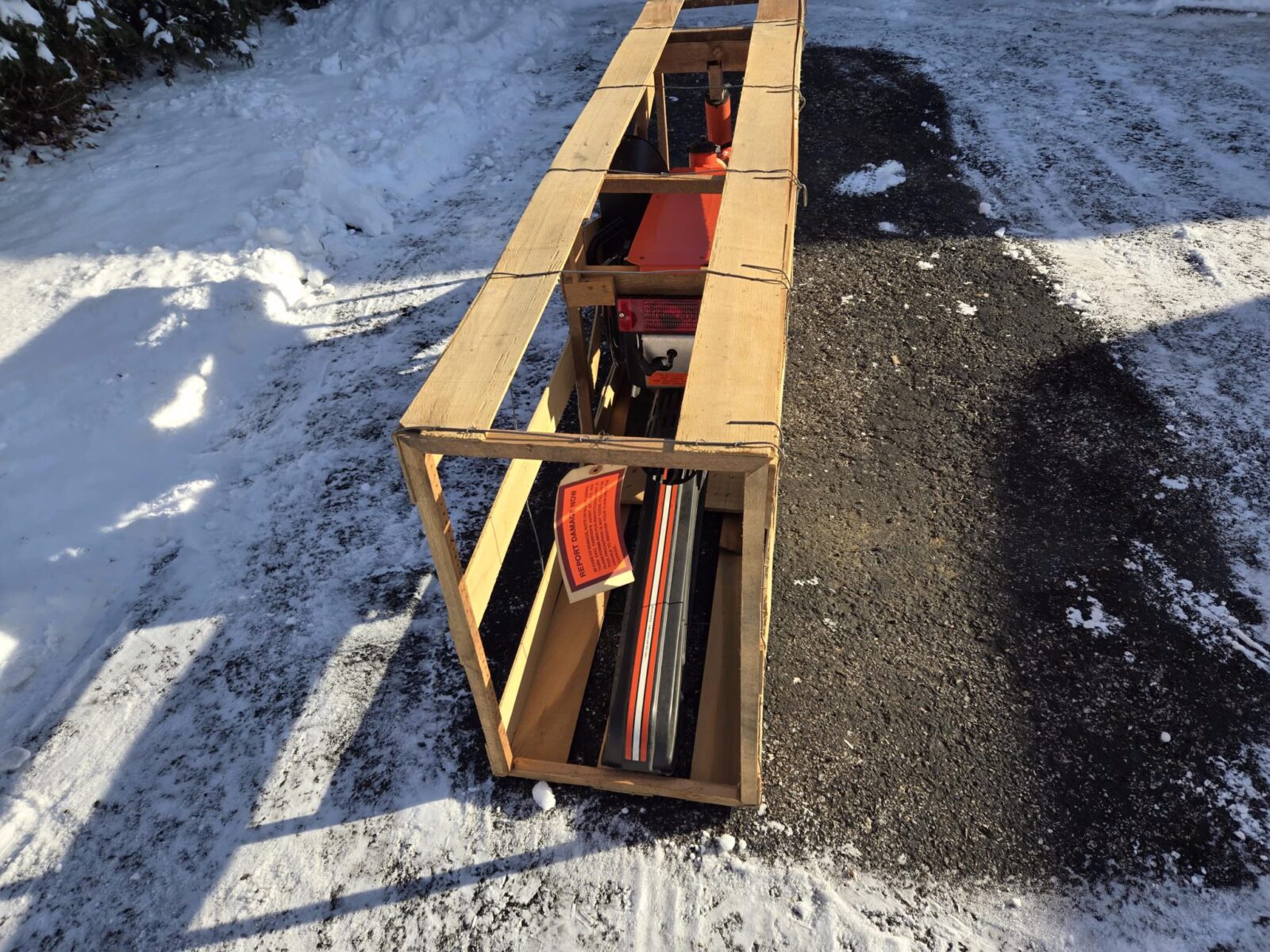 Still In The Factory Crate! A 1980 Chrysler Sno-Runner