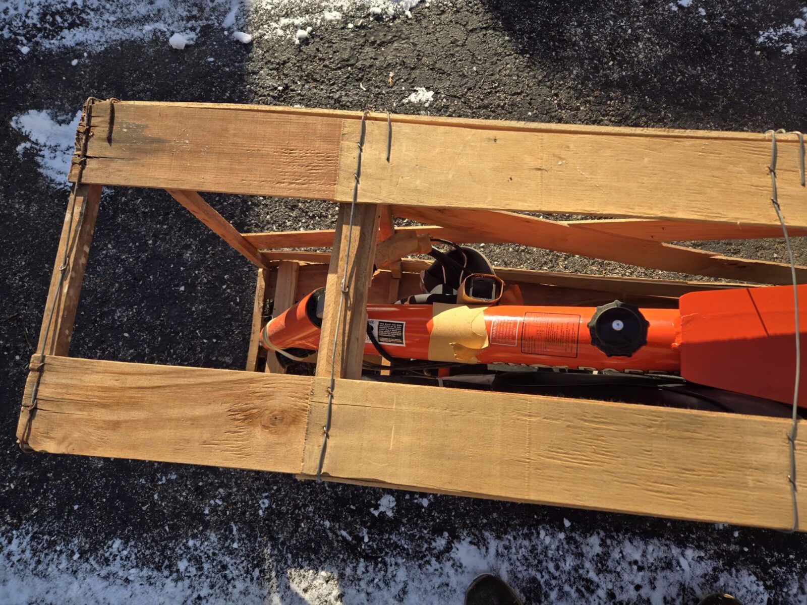 Still In The Factory Crate! A 1980 Chrysler Sno-Runner