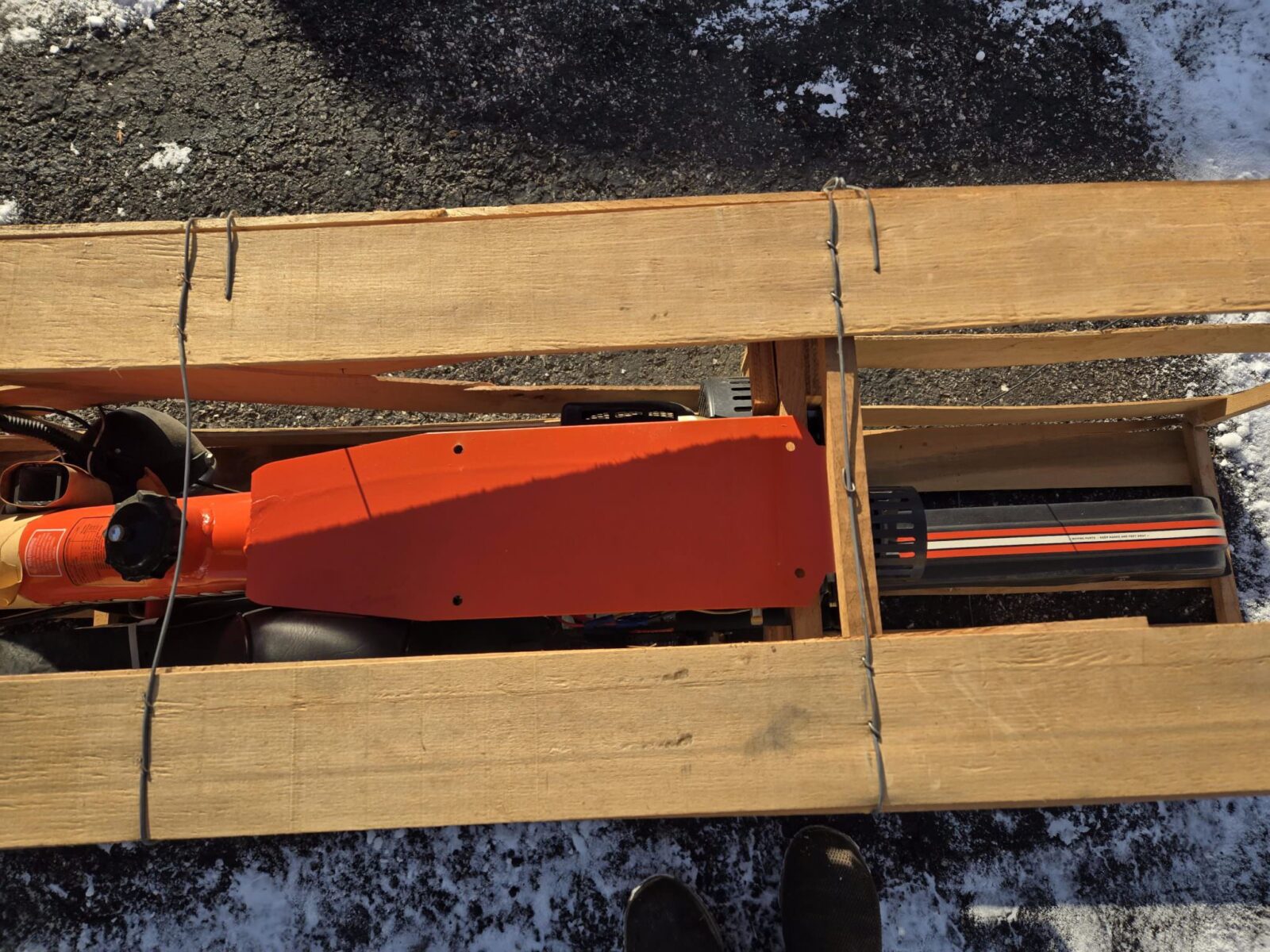 Still In The Factory Crate! A 1980 Chrysler Sno-Runner