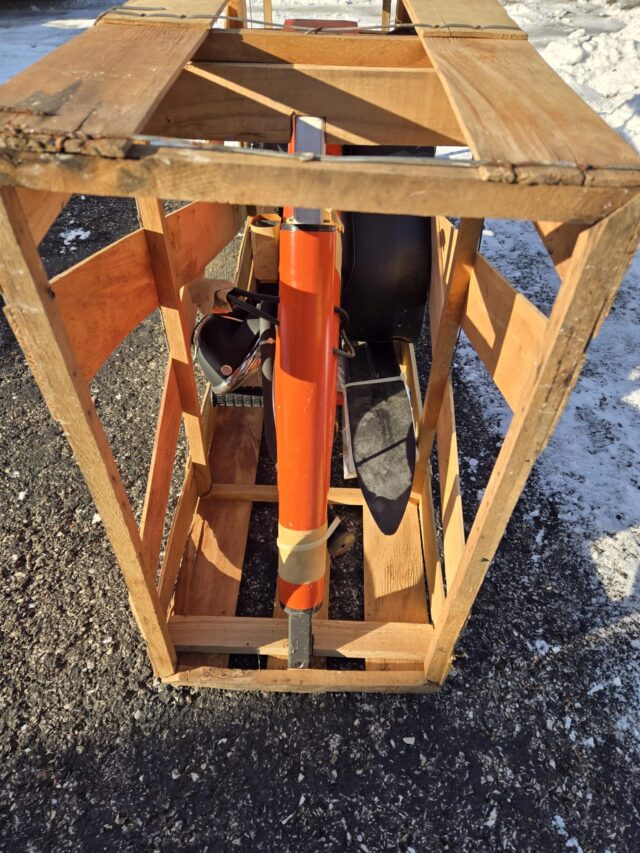 Still In The Factory Crate! A 1980 Chrysler Sno-Runner