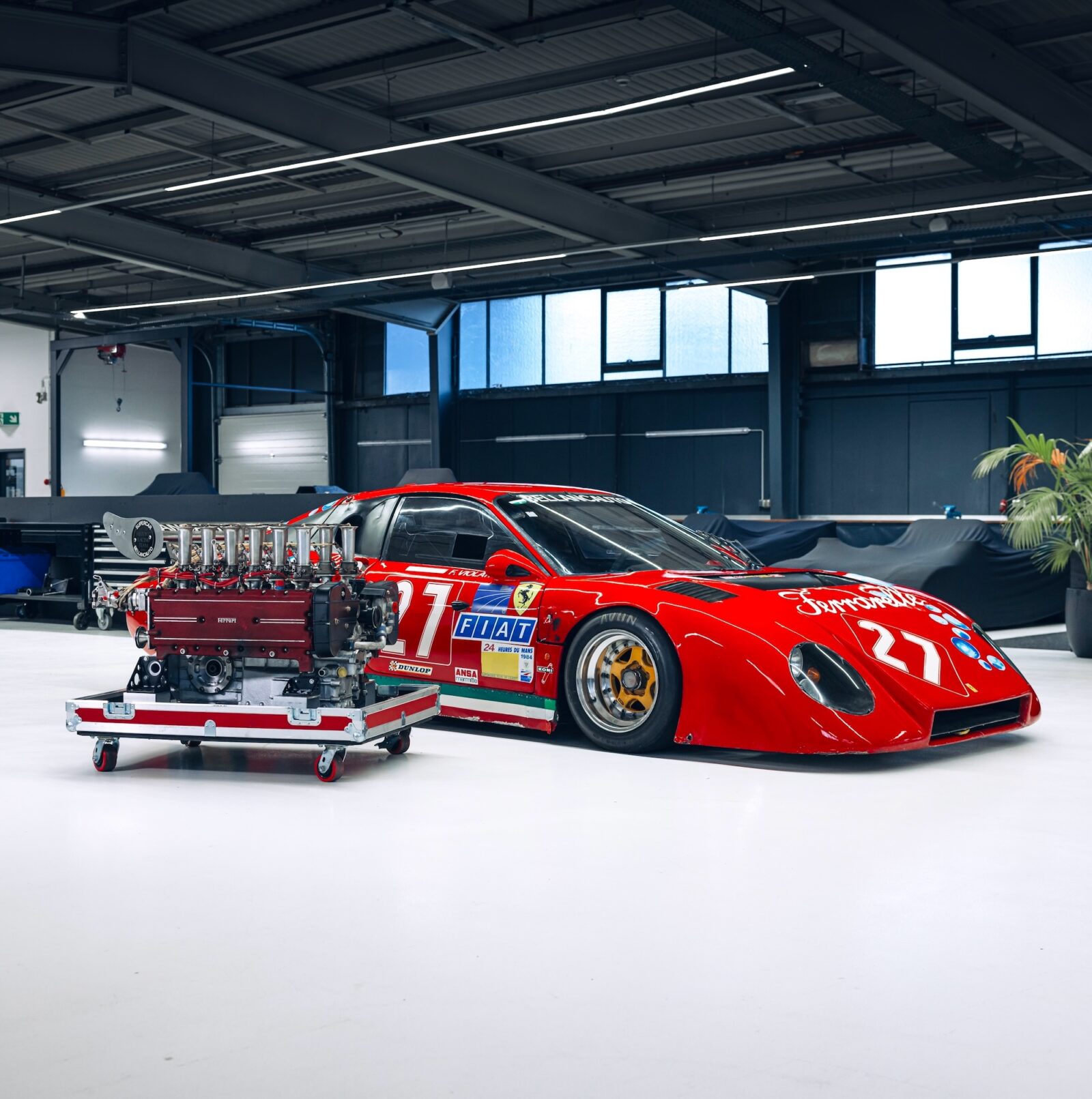 A Rare 470 BHP Ferrari 512 BB/LM "Flat-12" Engine