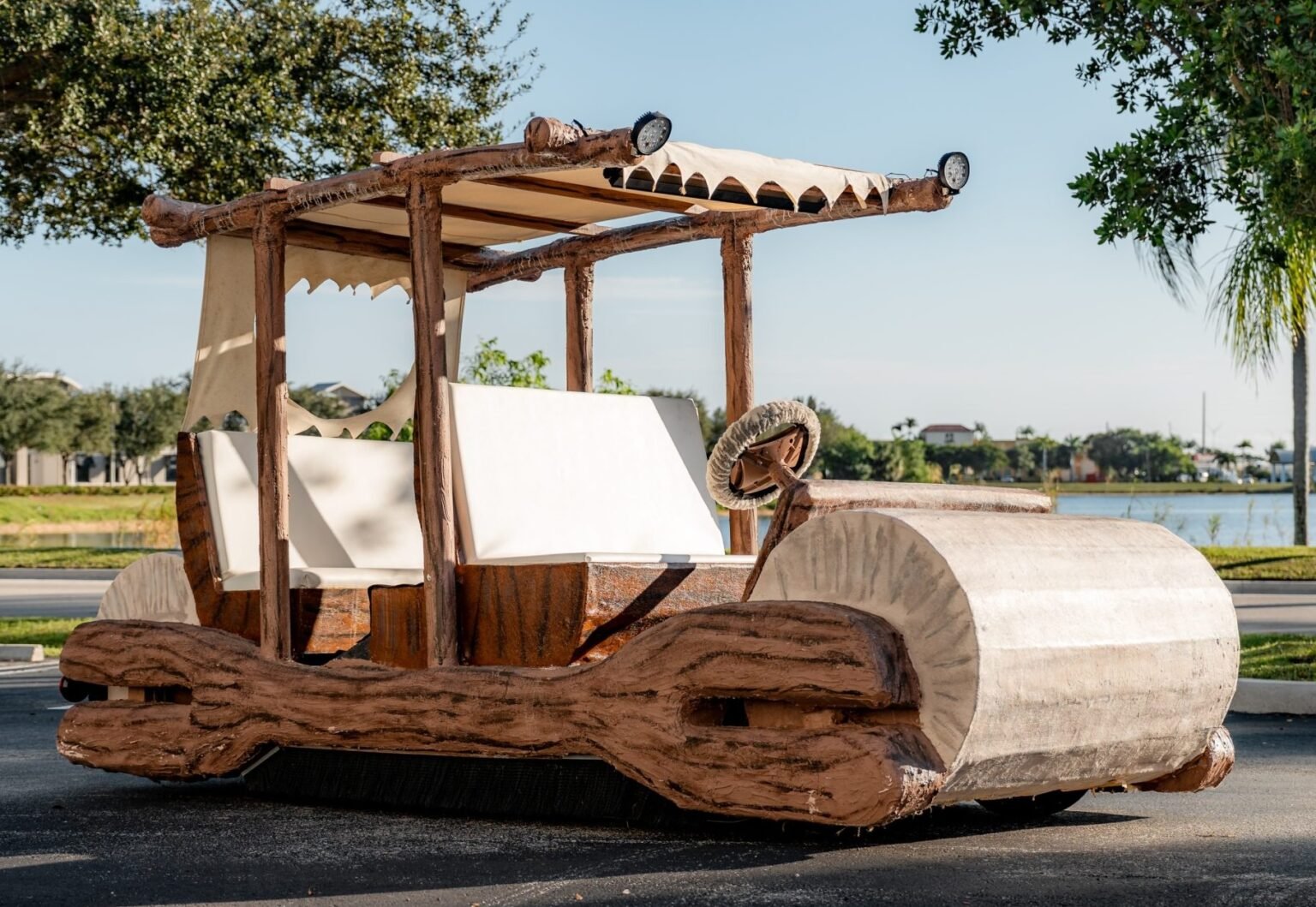 For Sale: An Electric Flintstones "Flintmobile"