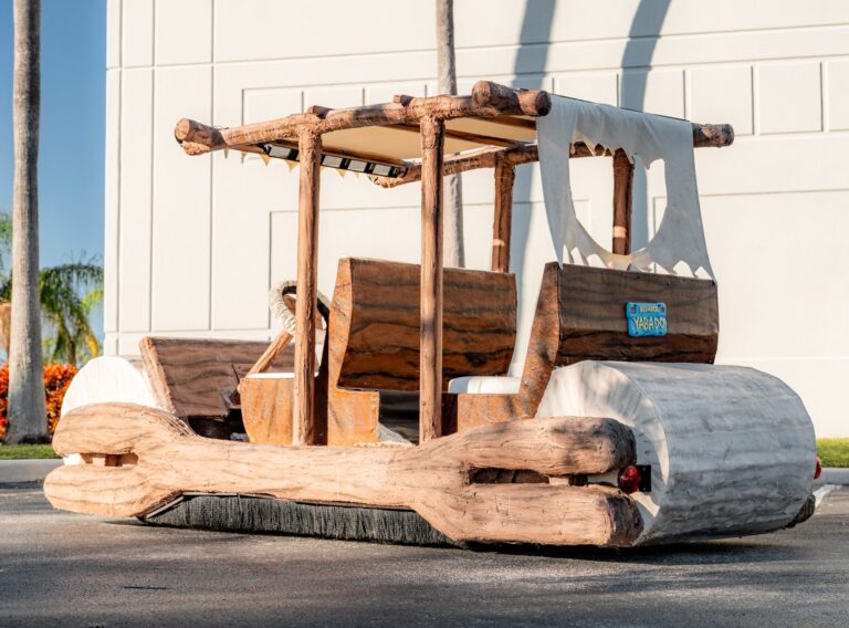 For Sale: An Electric Flintstones "Flintmobile"