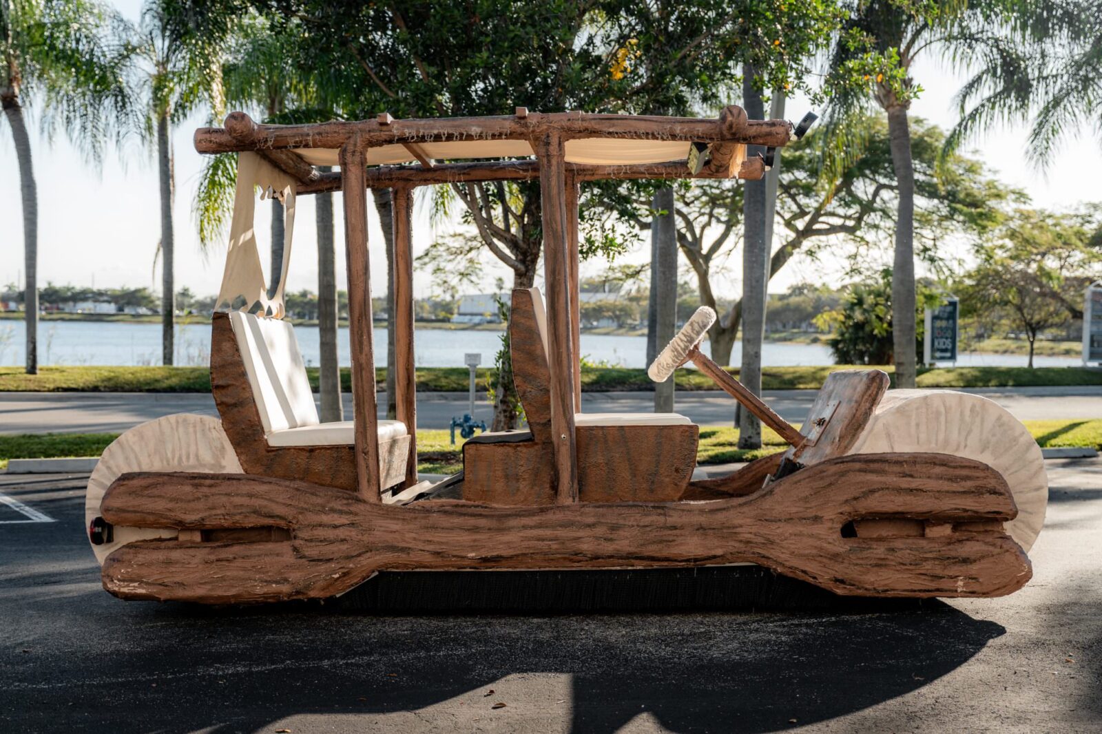 For Sale: An Electric Flintstones "Flintmobile"