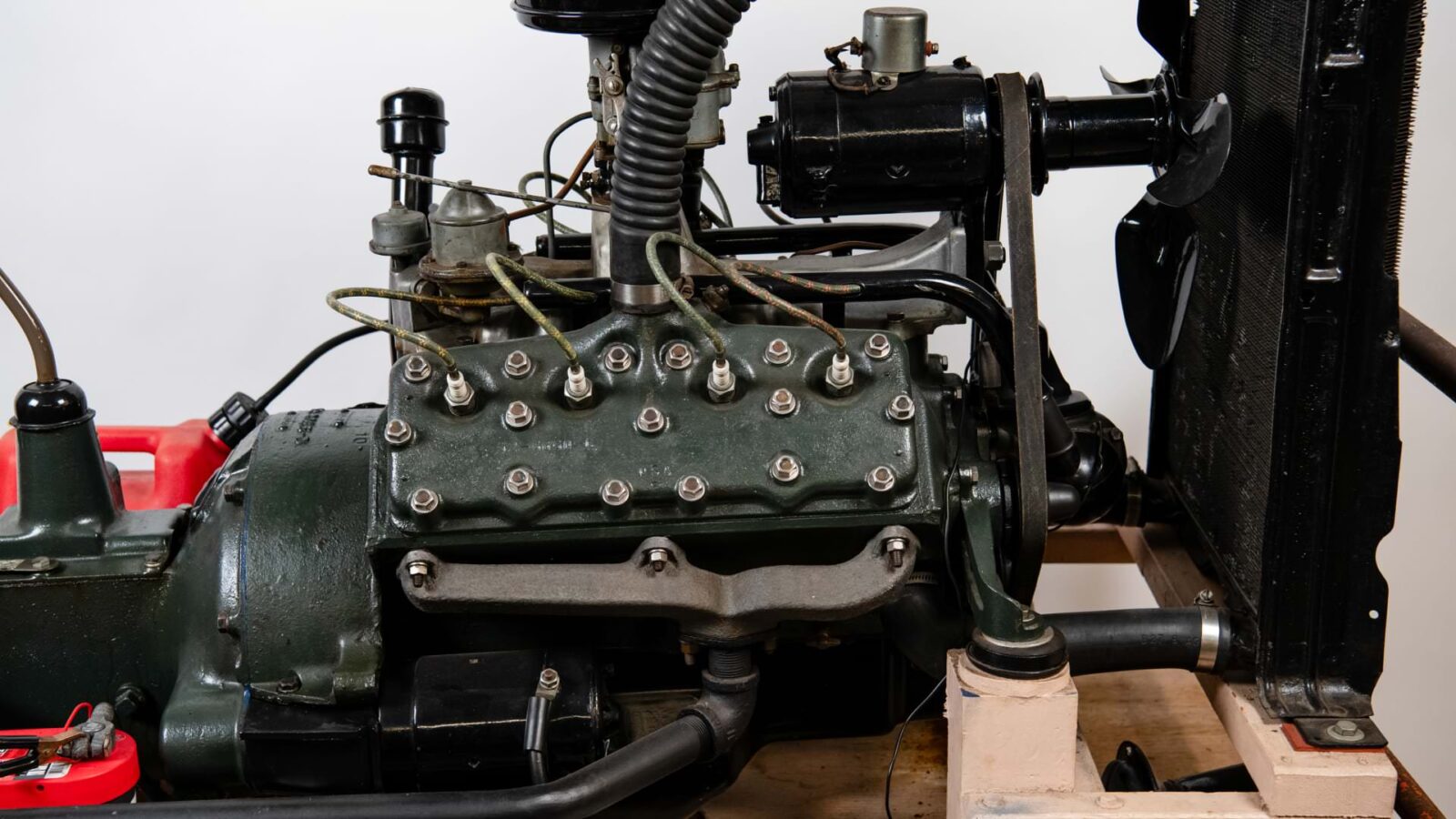 For Sale: A 1937 Ford Flathead V8 On An Engine Run Stand