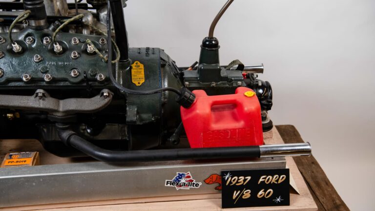 For Sale: A 1937 Ford Flathead V8 On An Engine Run Stand