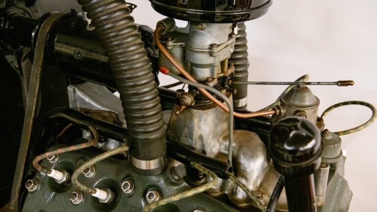 For Sale: A 1937 Ford Flathead V8 On An Engine Run Stand