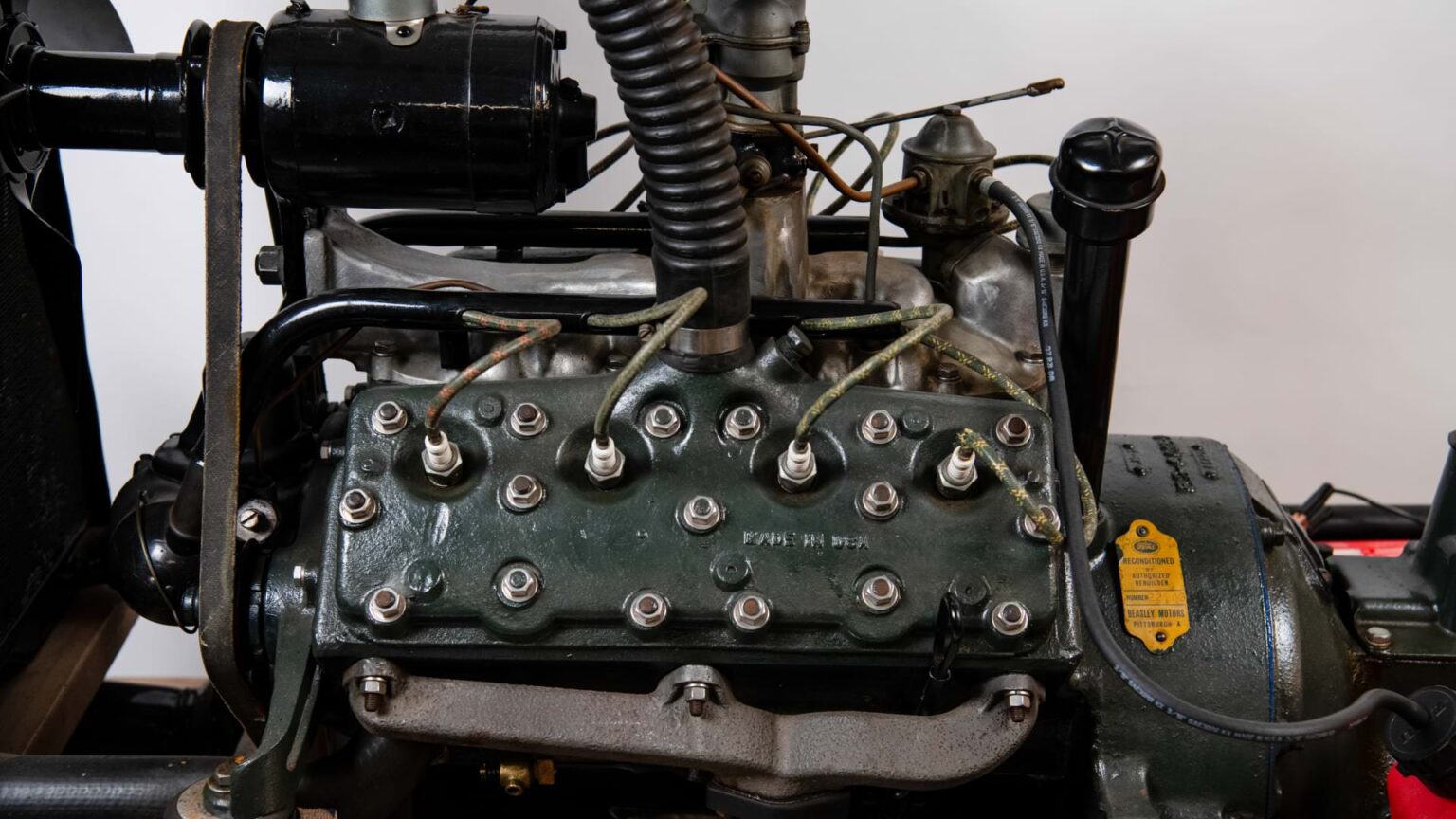 For Sale: A 1937 Ford Flathead V8 On An Engine Run Stand