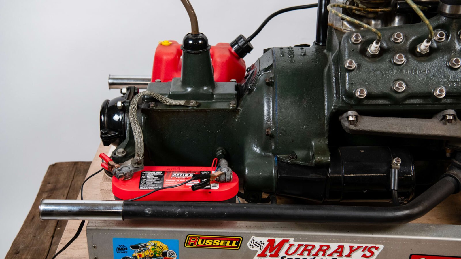 For Sale: A 1937 Ford Flathead V8 On An Engine Run Stand