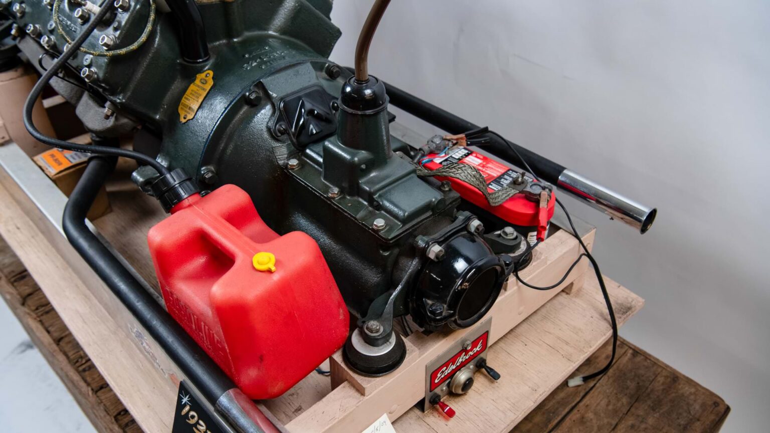 For Sale: A 1937 Ford Flathead V8 On An Engine Run Stand