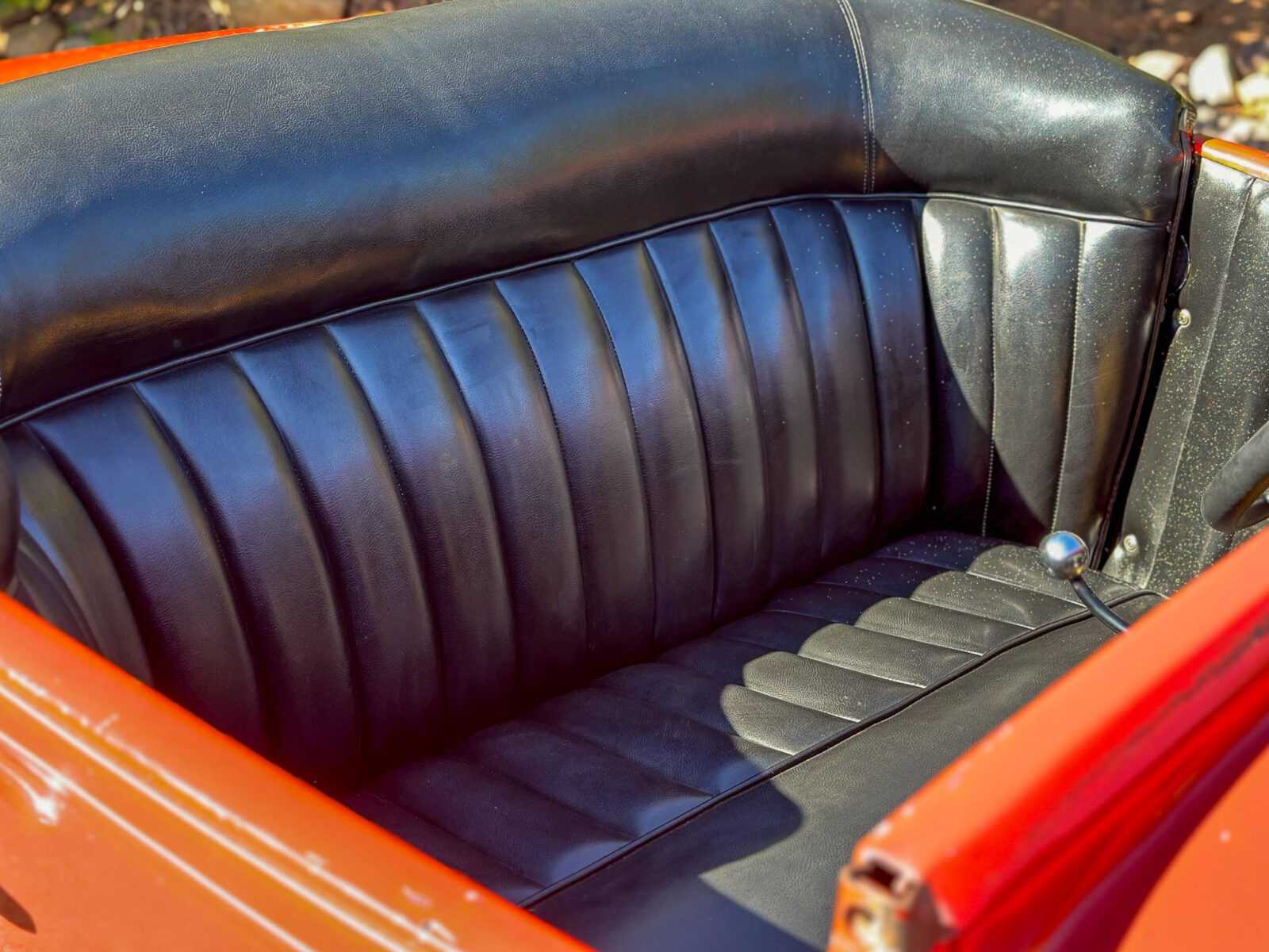 A 1950s Survivor! A Red Ford Model A Roadster Hot Rod