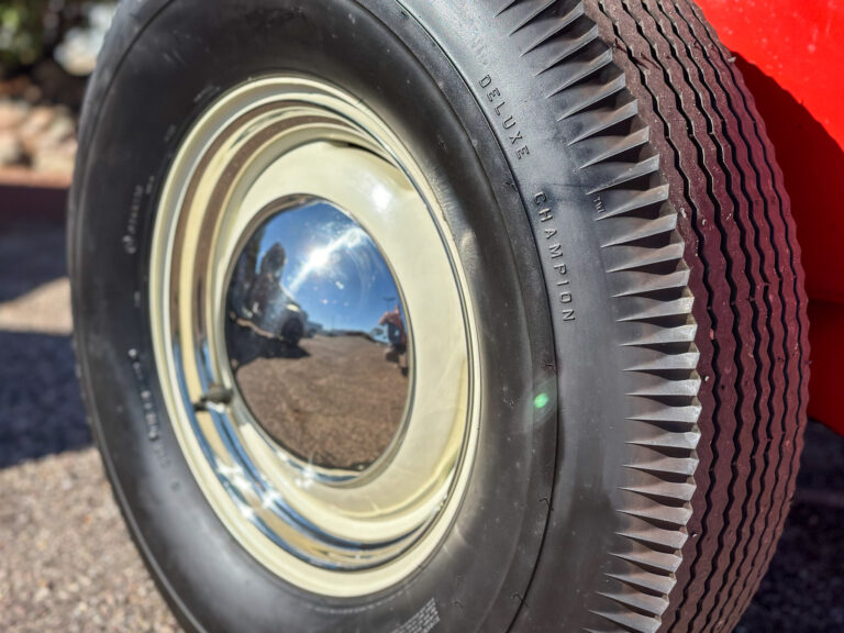 A 1950s Survivor! A Red Ford Model A Roadster Hot Rod