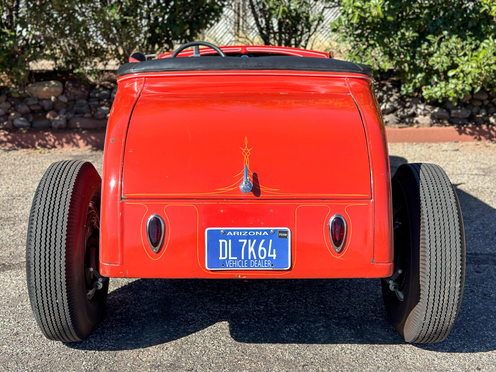 A 1950s Survivor! A Red Ford Model A Roadster Hot Rod