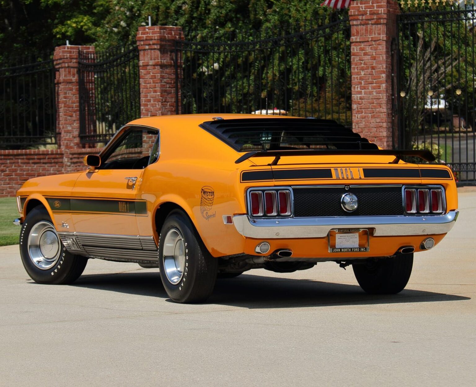 There's A Rare 1970 Ford Mustang Mach 1 "Twister Special" For Sale