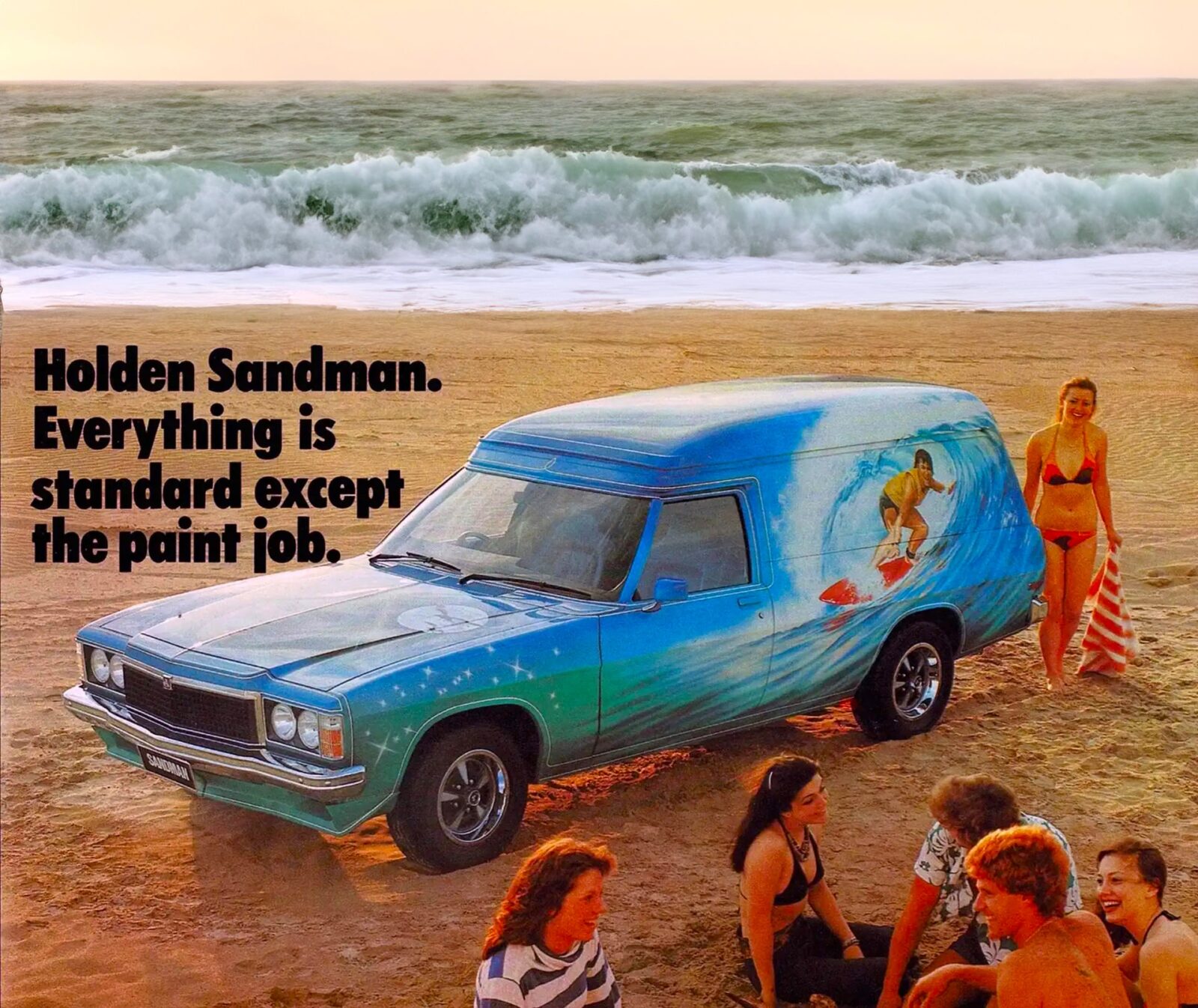 V8 Australian Icon For Sale: A Holden HJ "Sandman" Panelvan