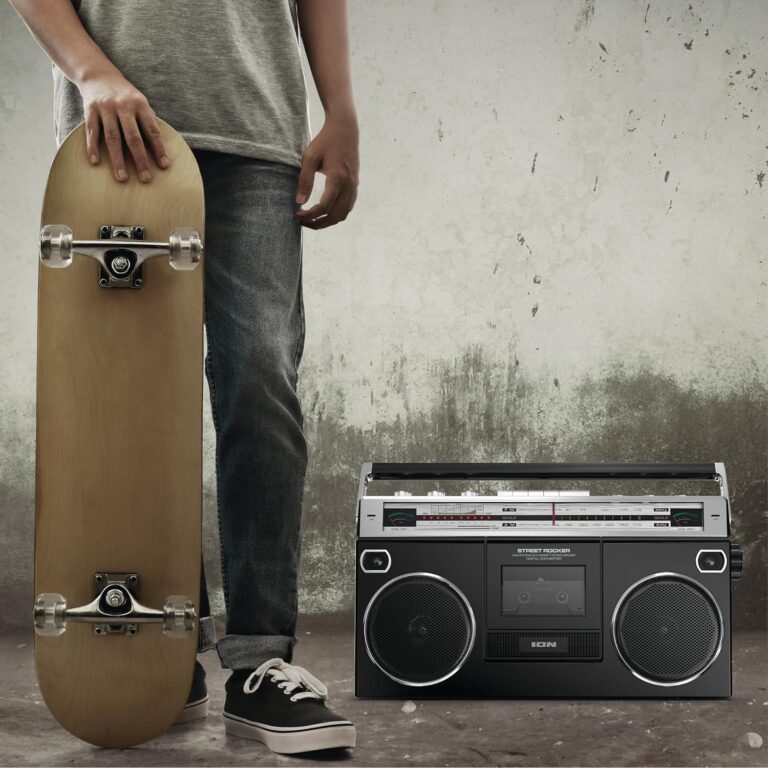 The Ion Stereo Boombox: 1980s-Styling With Modern Bluetooth Streaming