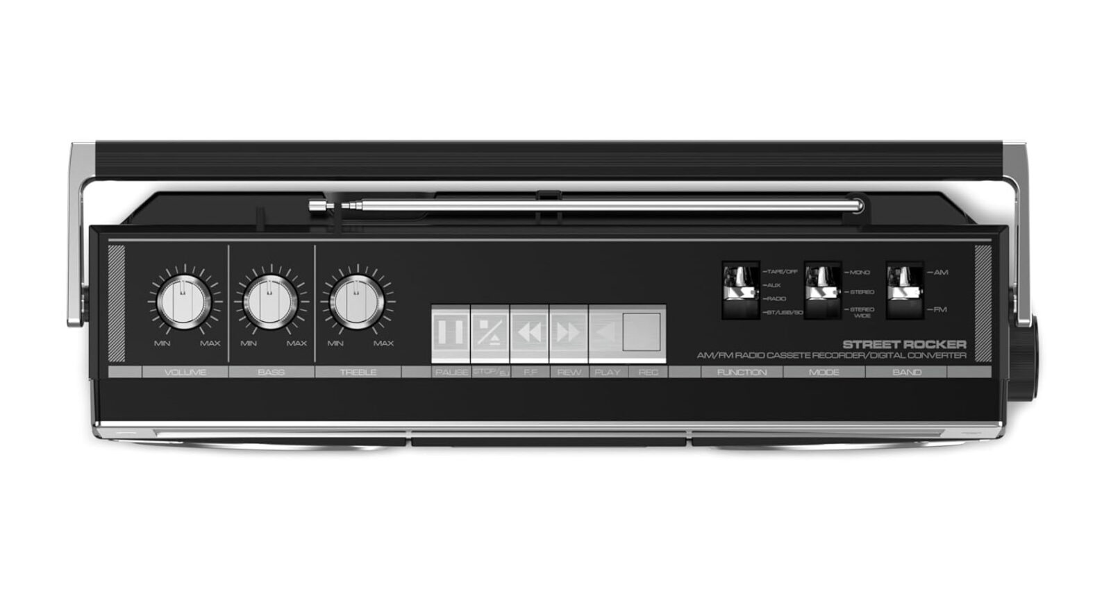 The Ion Stereo Boombox: 1980s-Styling With Modern Bluetooth Streaming