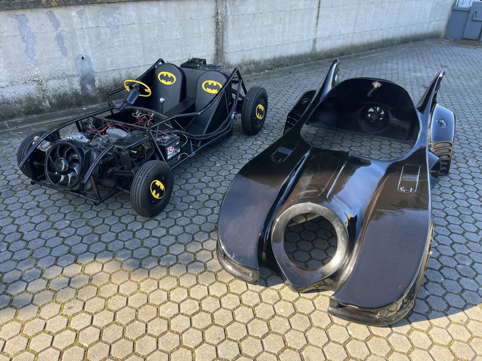 The Italians Built A Fiat-Powered Batmobile. And It's Wonderful.