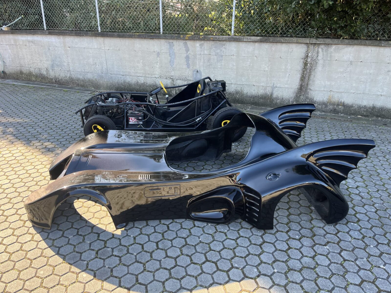 The Italians Built A Fiat-Powered Batmobile. And It's Wonderful.