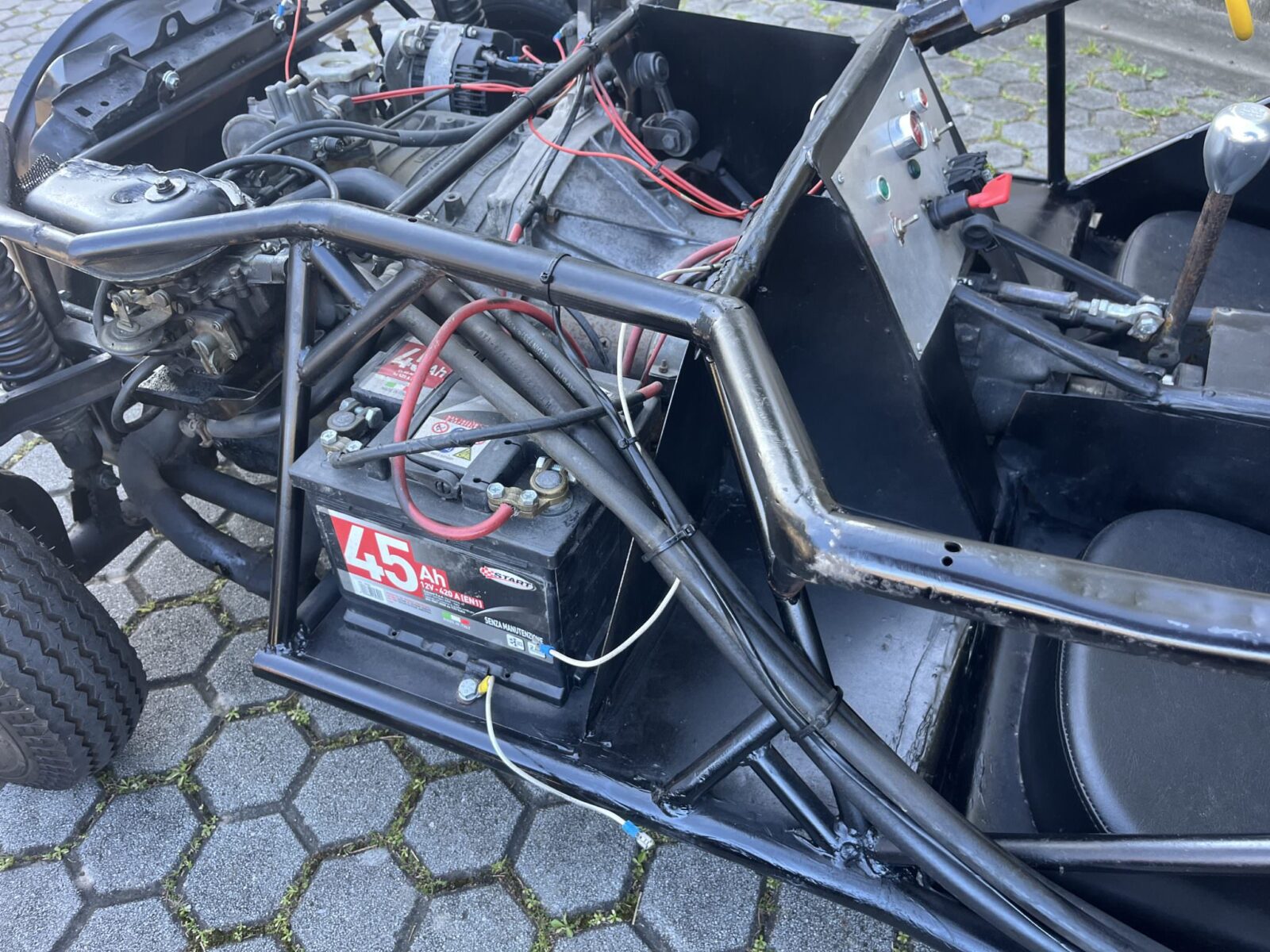 The Italians Built A Fiat-Powered Batmobile. And It's Wonderful.