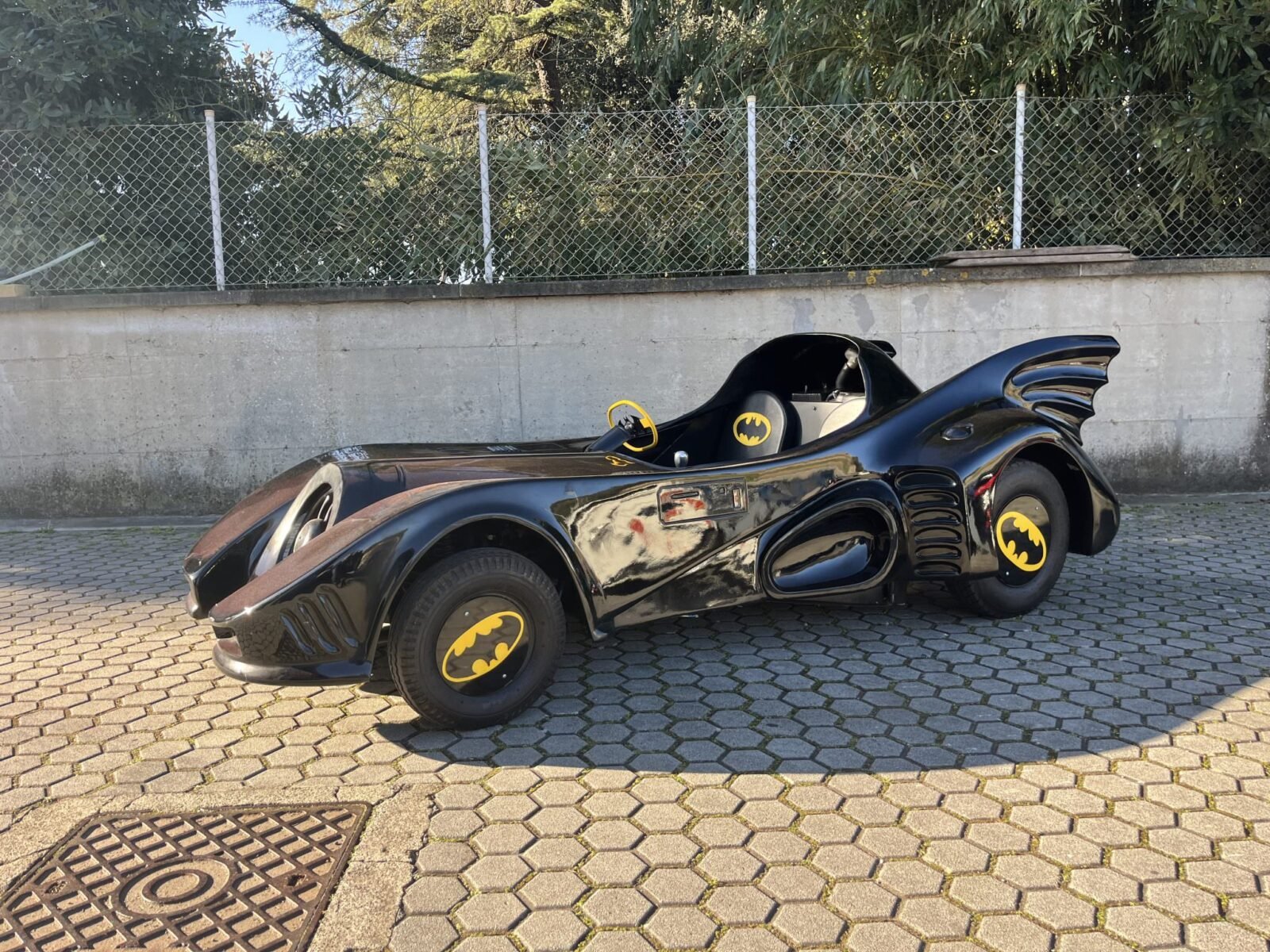 The Italians Built A Fiat-Powered Batmobile. And It's Wonderful.