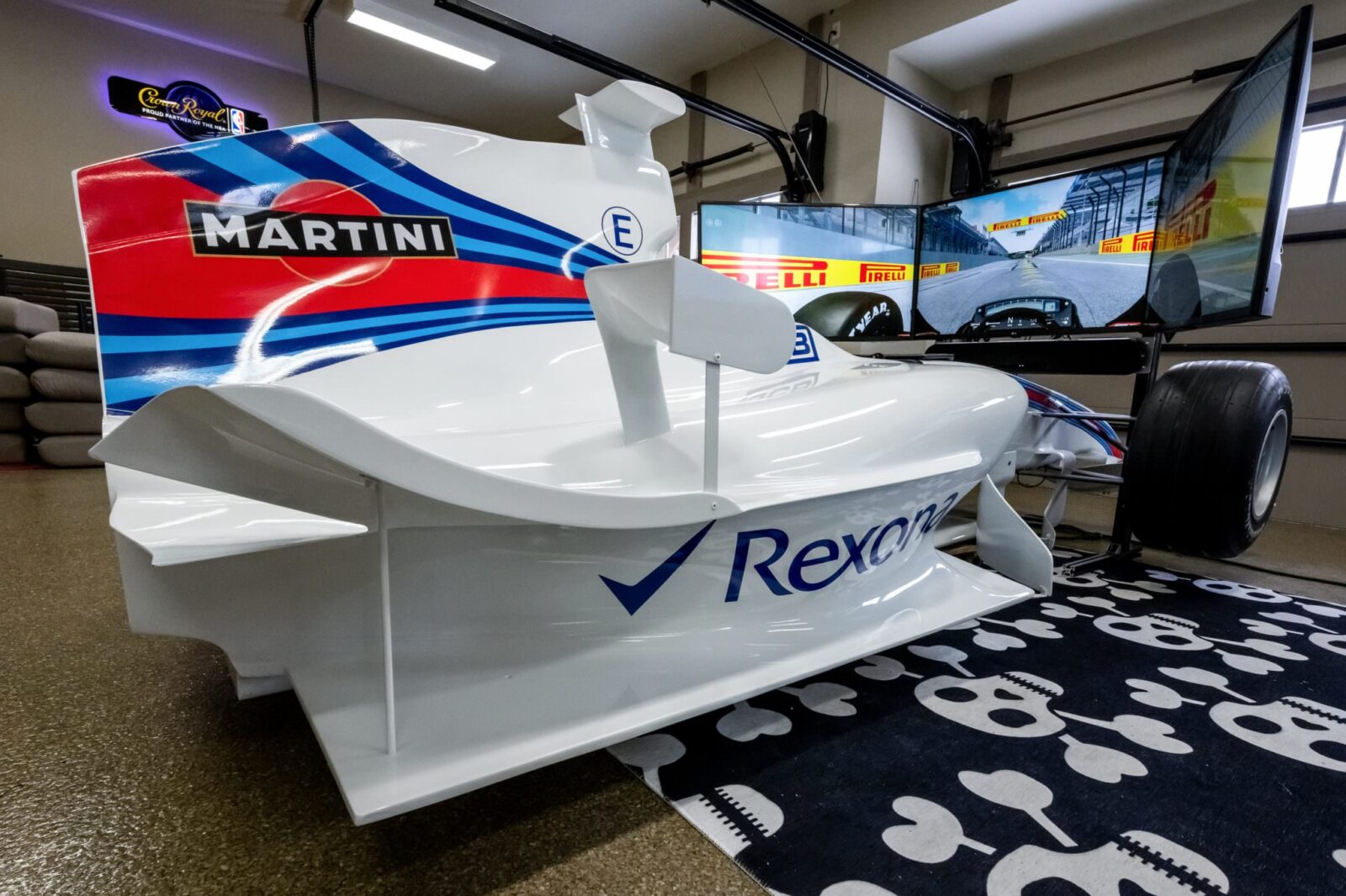 For Sale: A Martini Williams-Style Formula 1 Simulator
