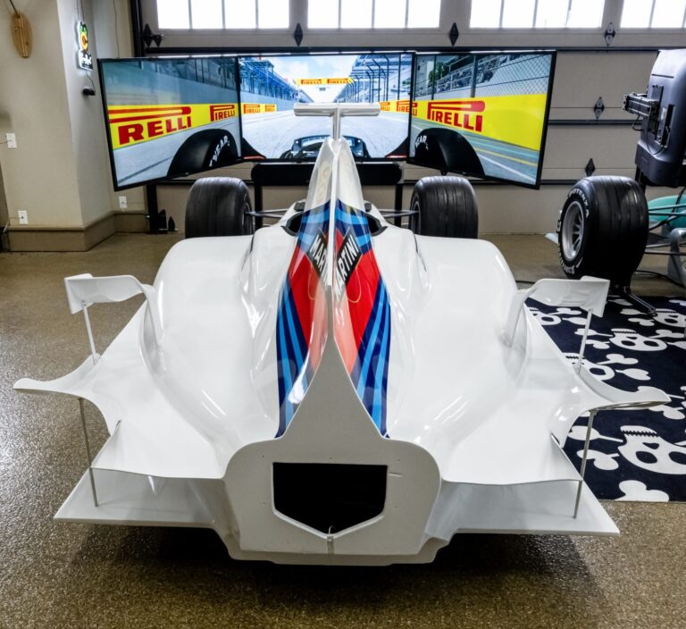 For Sale: A Martini Williams-Style Formula 1 Simulator