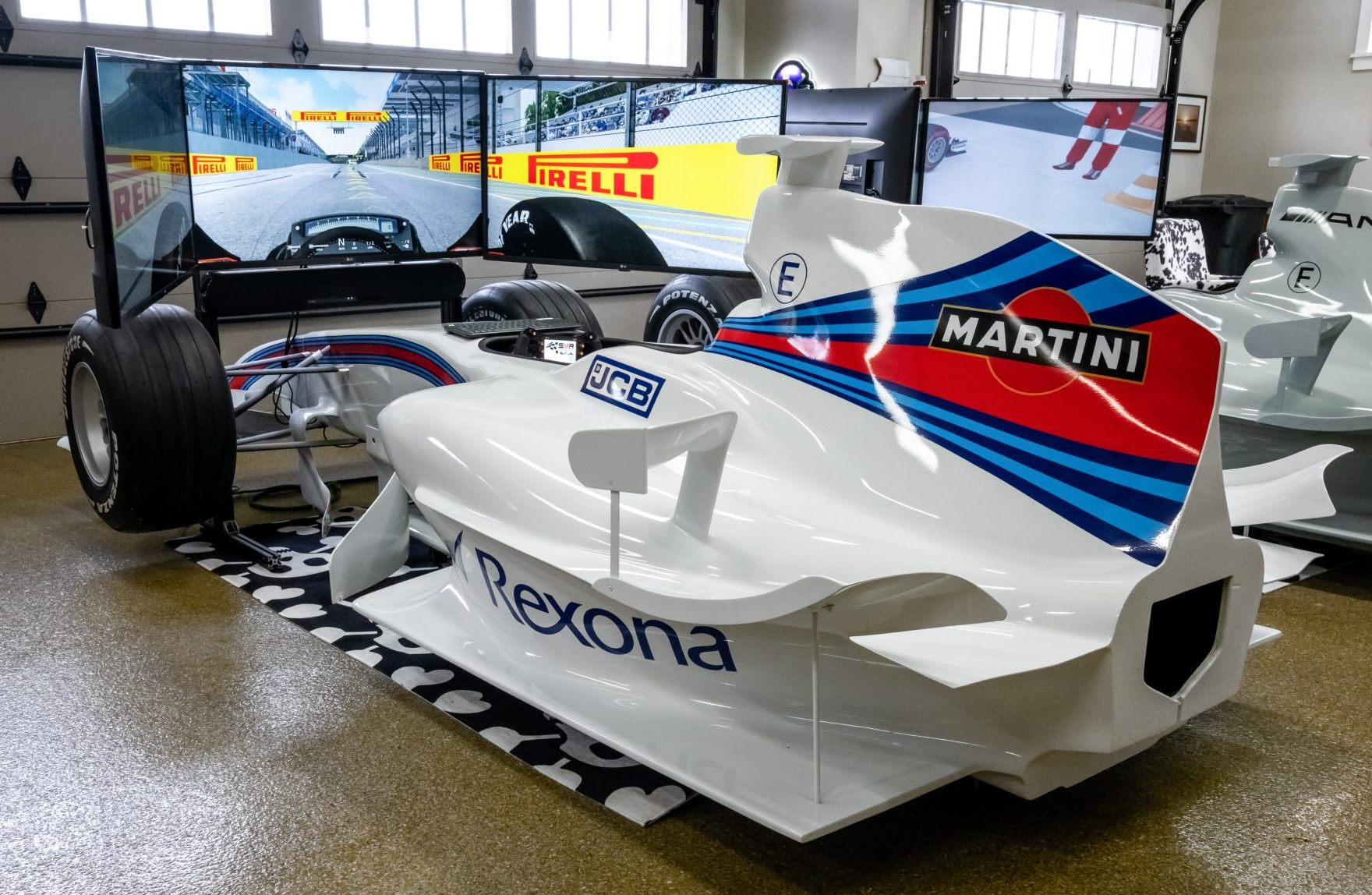 For Sale: A Martini Williams-Style Formula 1 Simulator