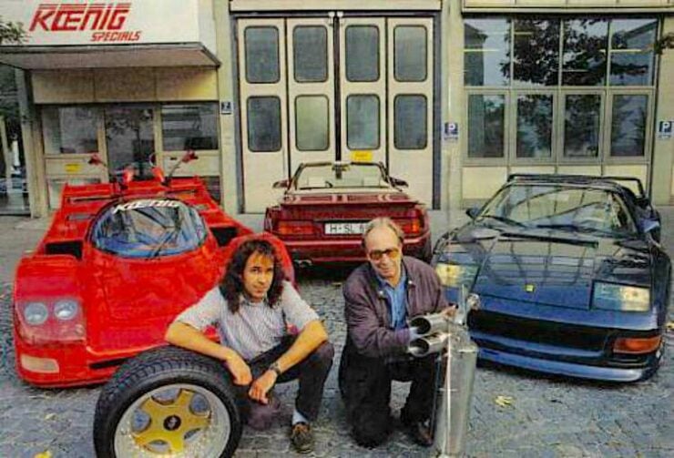 A Rare 1980s Koenig Specials 911 "Roadrunner" With ~550 BHP