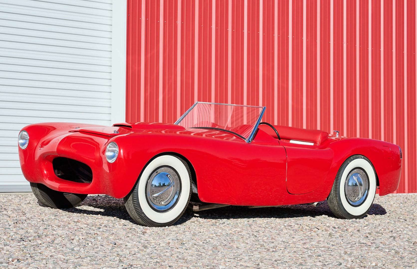 A Cadillac 6.4 Liter V8-Powered 1955 Woodill Wildfire