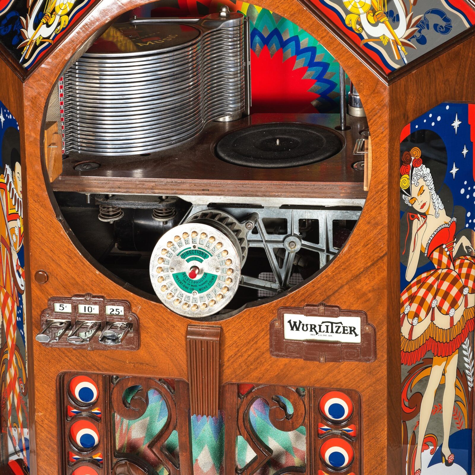 WWII-Era Wurlitzer Juke Box - The "Victory"