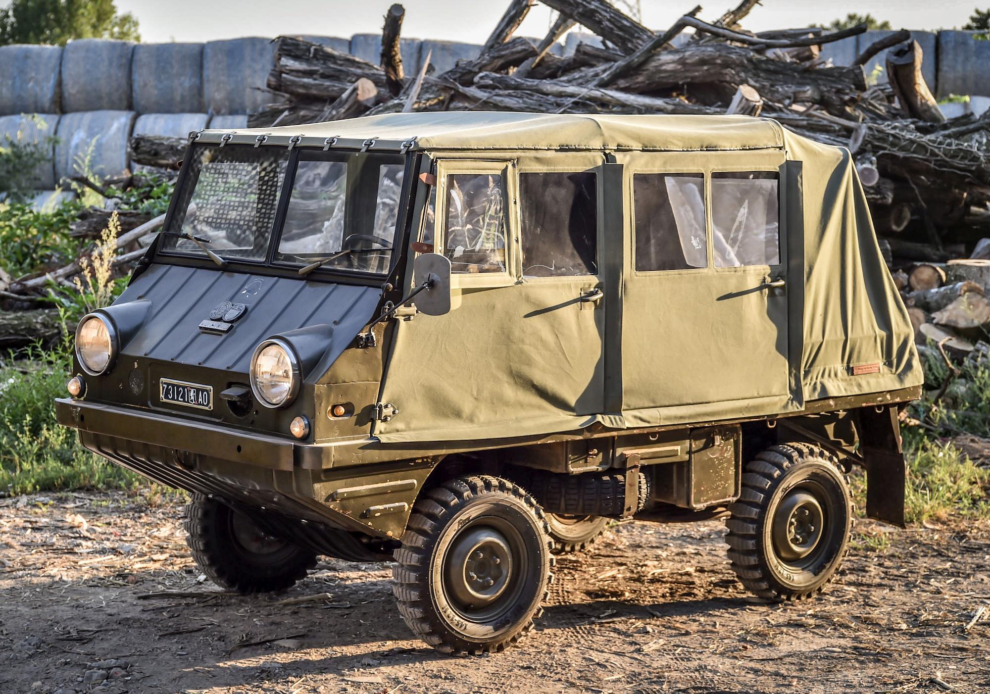 Rare Prototype For Sale: The 1959 Steyr-Puch Haflinger 700 AP