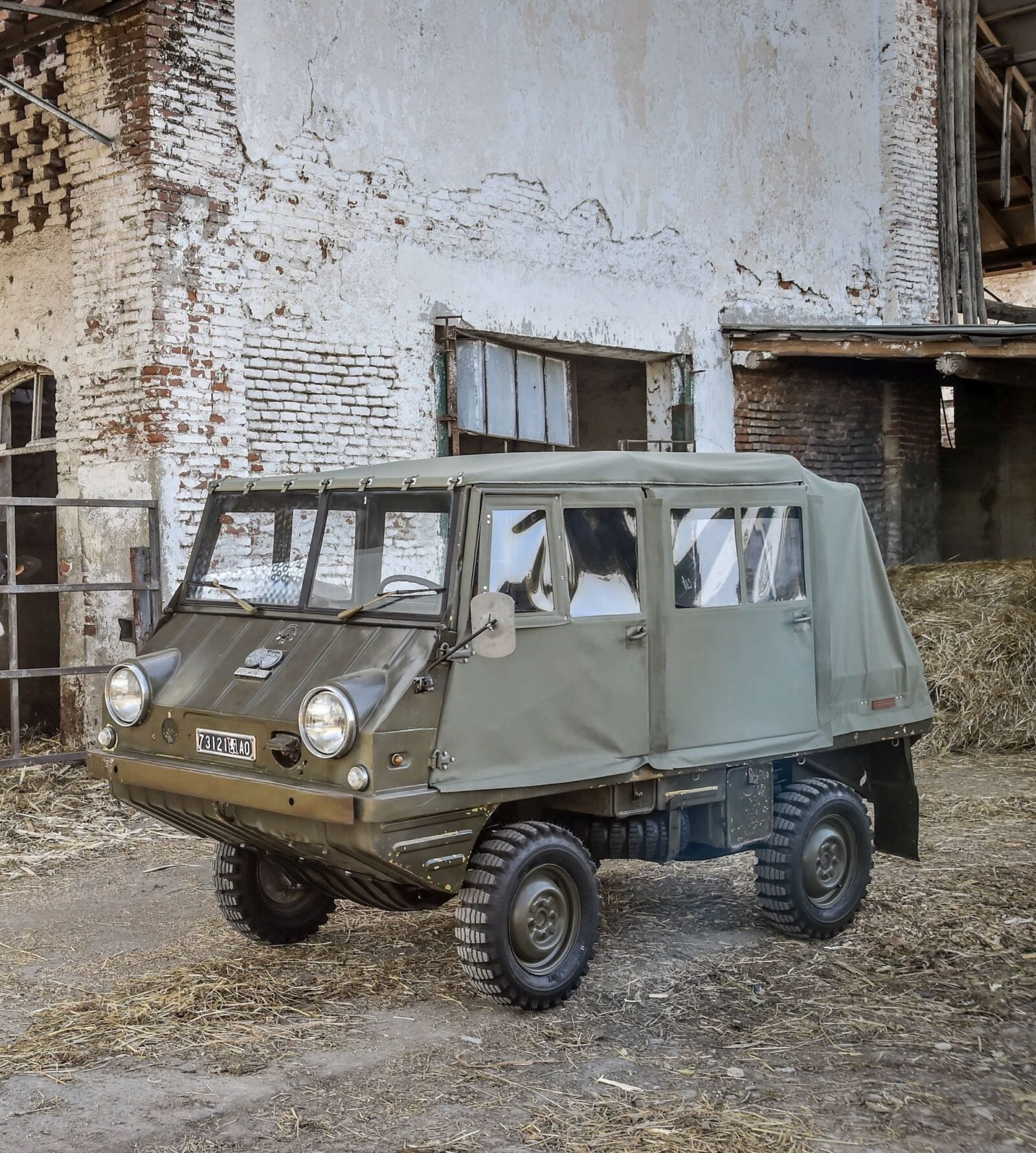 Rare Prototype For Sale: The 1959 Steyr-Puch Haflinger 700 AP