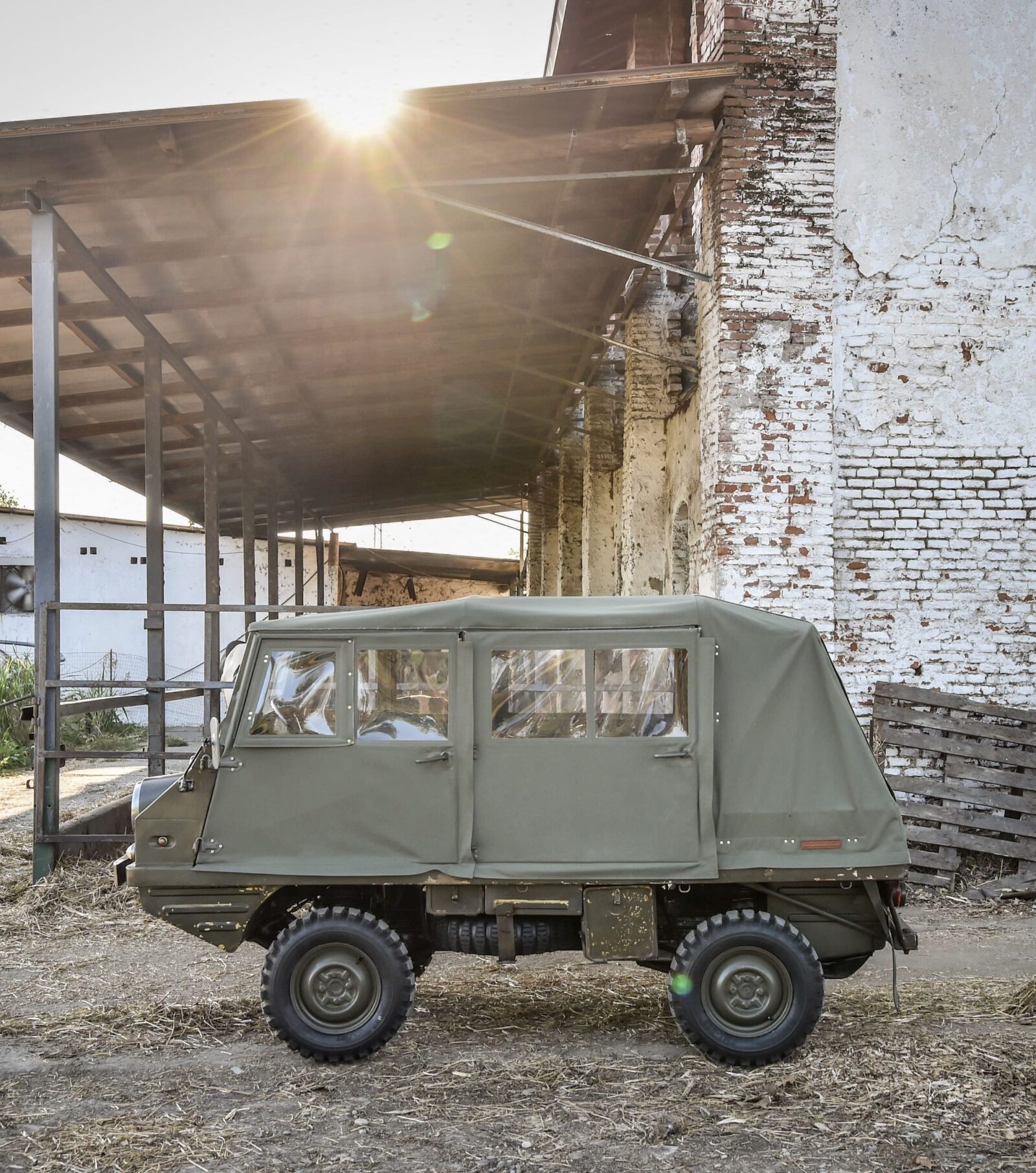 Rare Prototype For Sale: The 1959 Steyr-Puch Haflinger 700 AP
